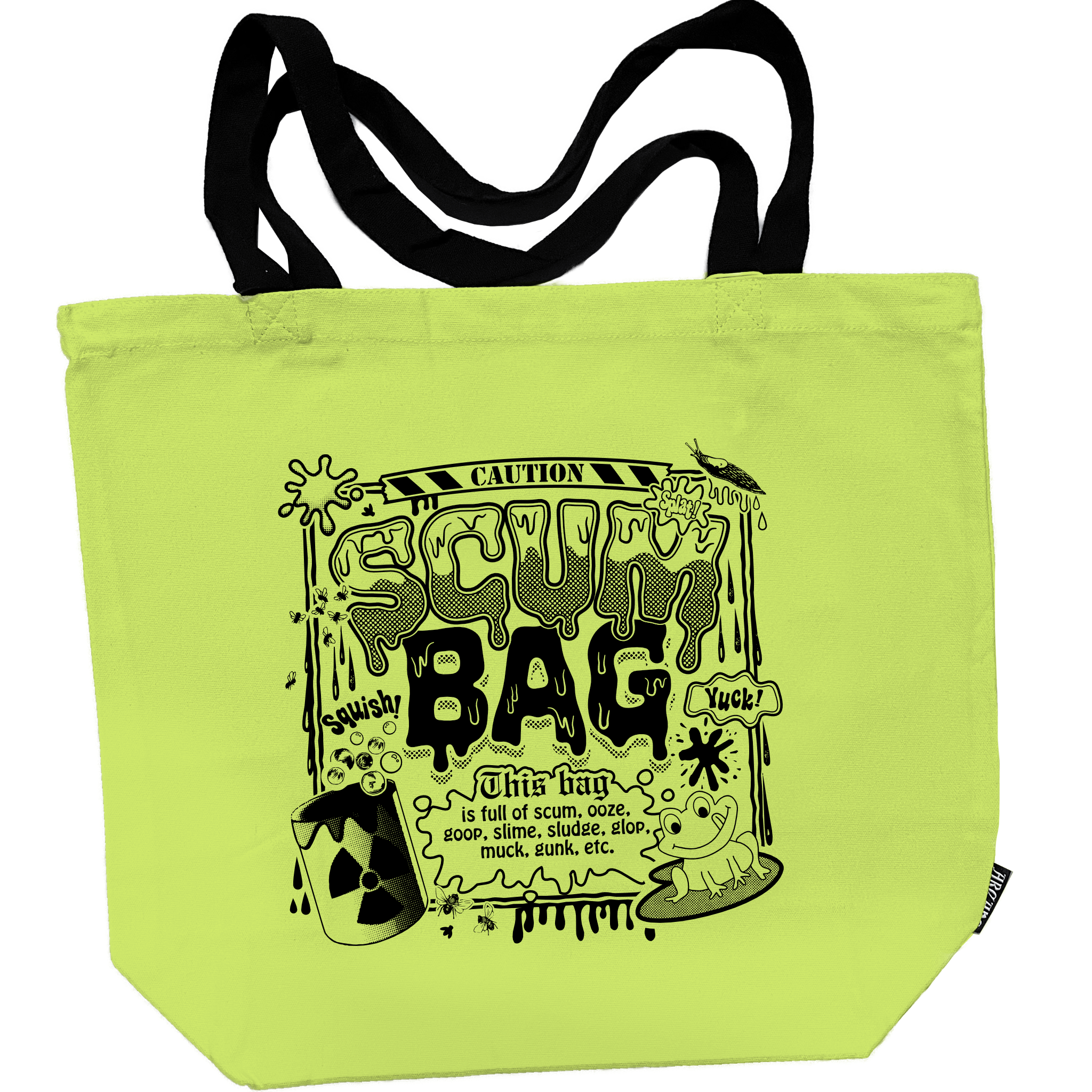 "Scum Bag" Tote Bag – Arcane Bullshit