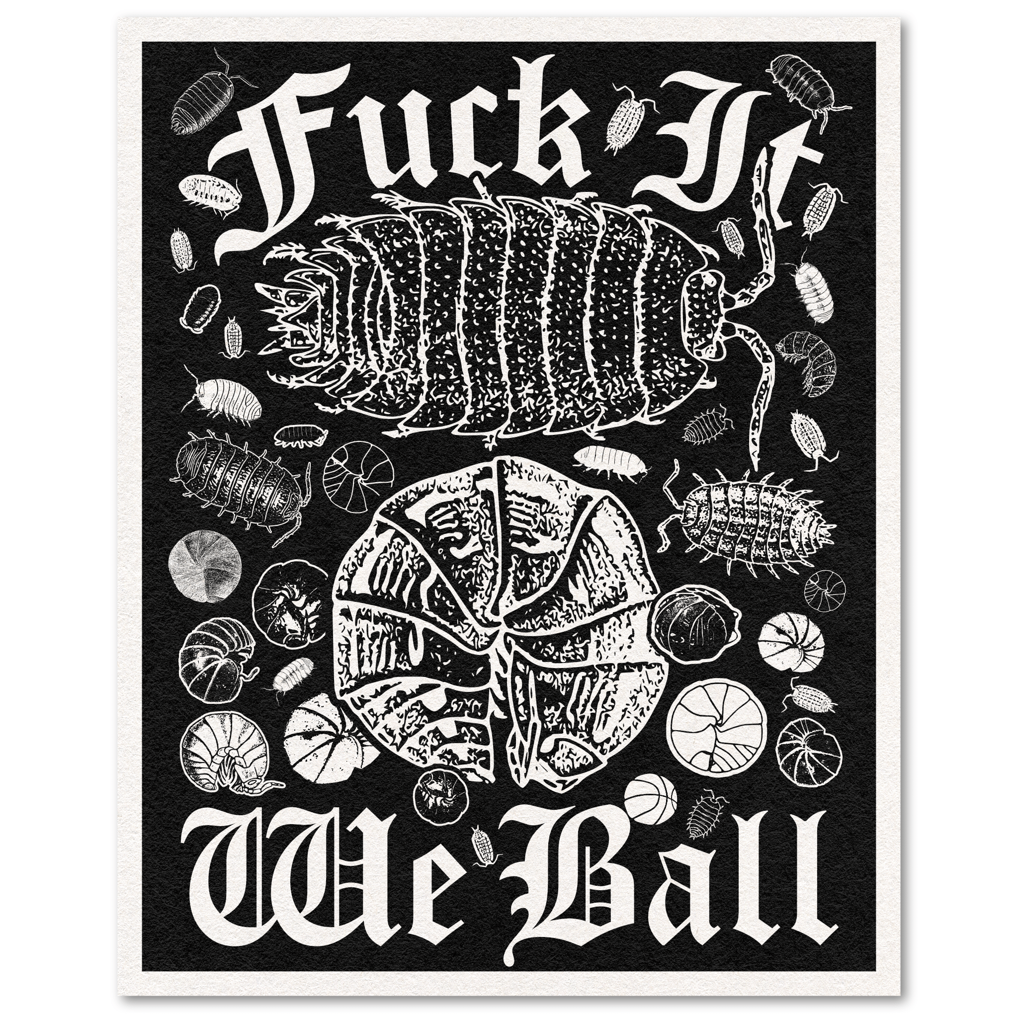 “We Ball (Ball So Hard Version)” poster – Arcane Bullshit
