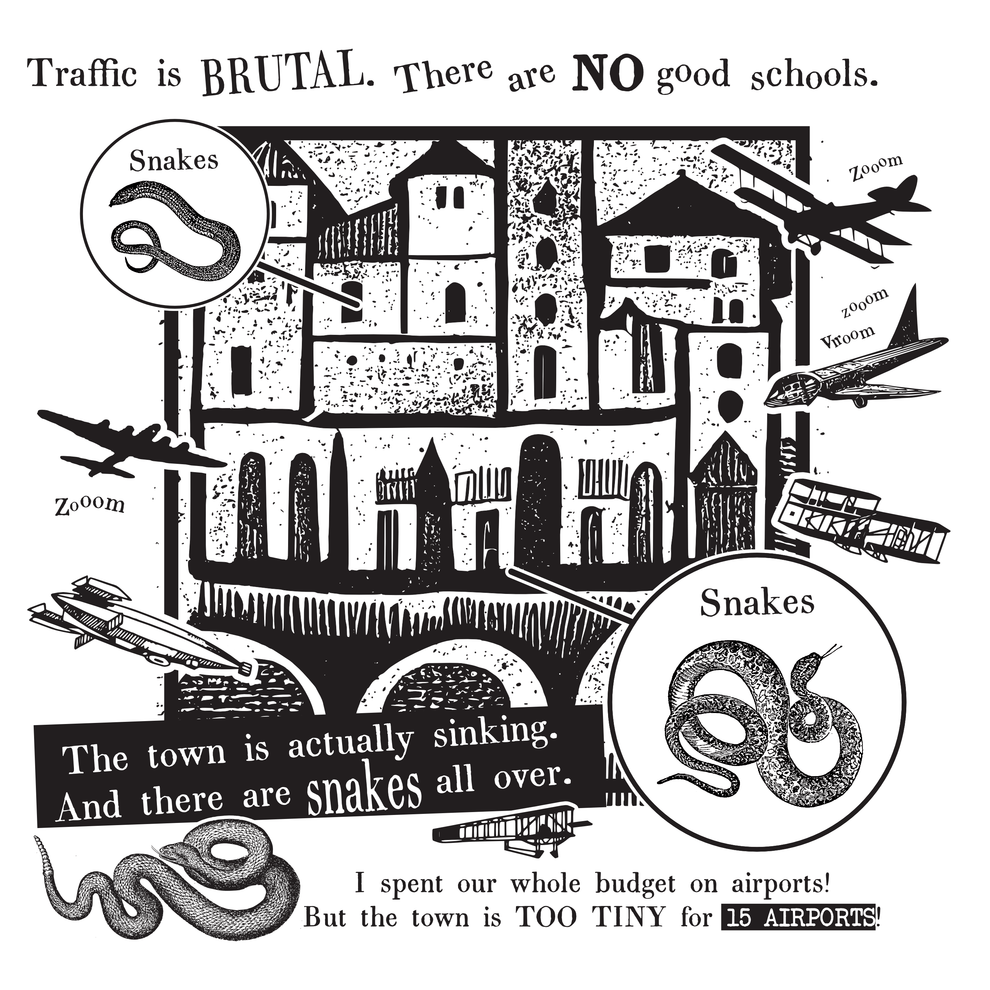 "Stop Looking At My Tiny Town" Real Book Edition – Arcane Bullshit